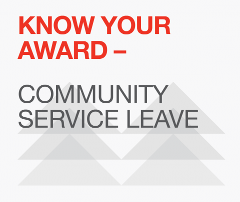 Community Service Leave | ACA - Association of Consulting Architects ...