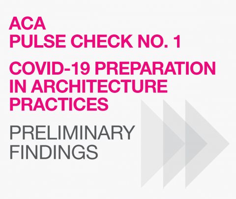 ACA Pulse Check no. 1 - Preliminary Findings | ACA - Association of ...