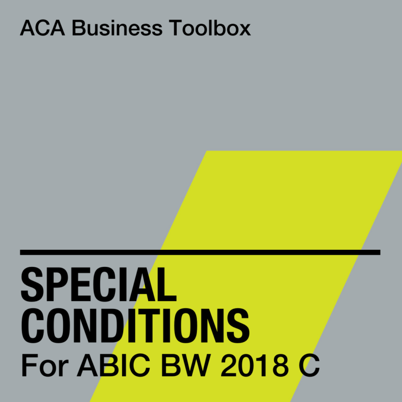 Contracts Archives | ACA - Association of Consulting Architects Australia