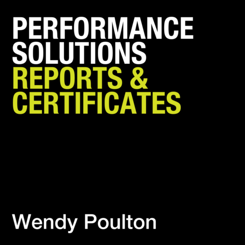 Performance Solution Reports & Certificates | ACA - Association of ...