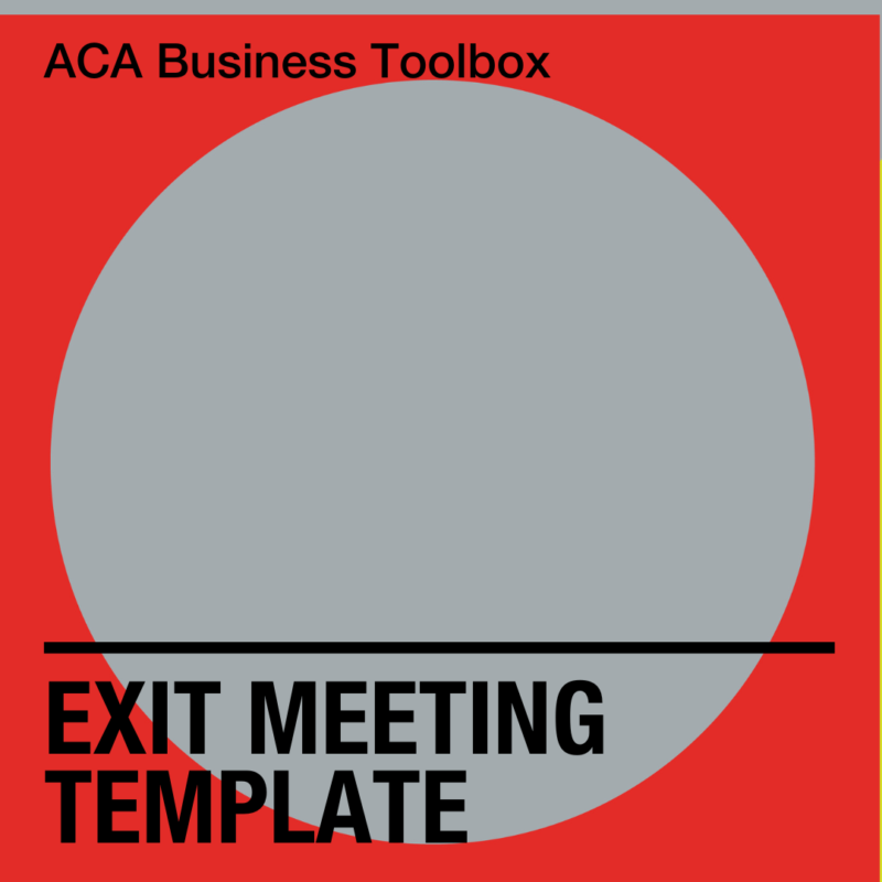 Templates & Guidance Archives | ACA - Association of Consulting ...