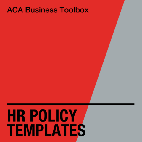 HR Policy Templates | ACA - Association of Consulting Architects Australia