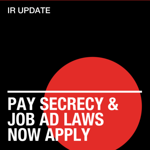 New Workplace Laws – Pay Secrecy & Job Ads | ACA - Association of ...