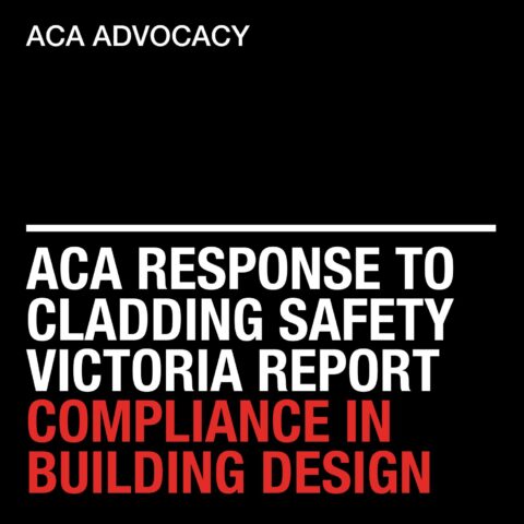 Response to Cladding Safety Victoria Report | ACA - Association of ...