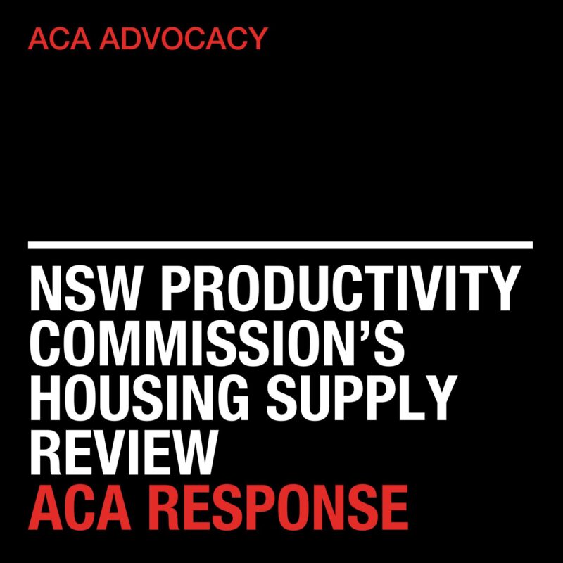 ACA - Association of Consulting Architects Australia