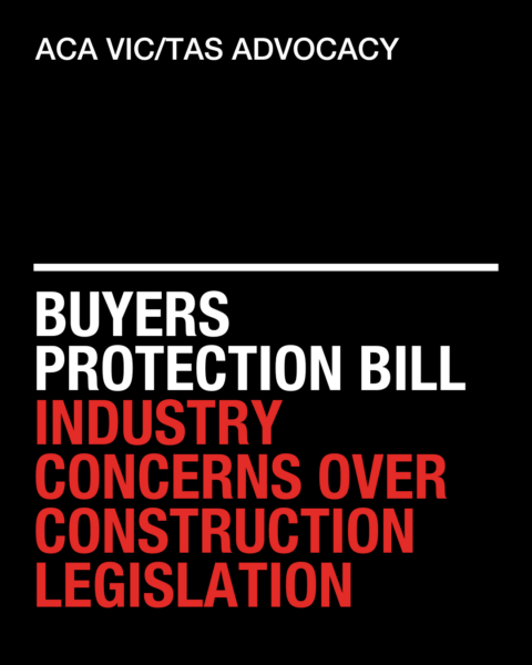 ACA VIC/TAS responds to Buyer Protections Bill 2025 | ACA - Association ...