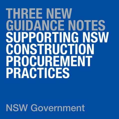 NSW Government procurement guidance documents | ACA - Association of ...